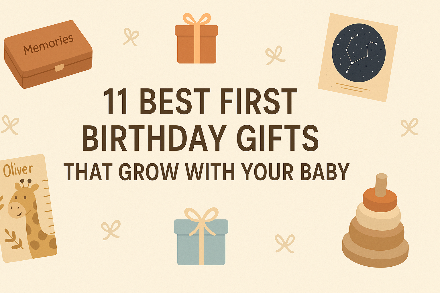 First Birthday Gift Ideas That Grow with Your Baby | CharmBox – CharmBox®